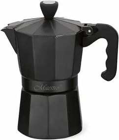 Maestro MR-1666-3 černá / Moka konvička / 3 šálky