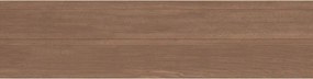 Mexen Prestige Wood Hnědý glazovaný gres rekt. G1, dřevo imitující stěnová dlaždice 120 x 30 cm, mat - TL706-120-030-50