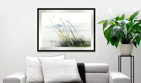 Minimalistický obraz do moderních i klasických interiérů - Trávy, Vodní série | Anna Borkowska