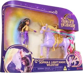 Spin Master Unicorn academy světelný jednorožec a figurka 11 cm Sophia