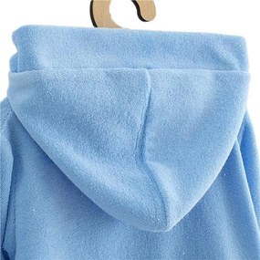 Dětský froté župan New Baby blue velikost 80/86