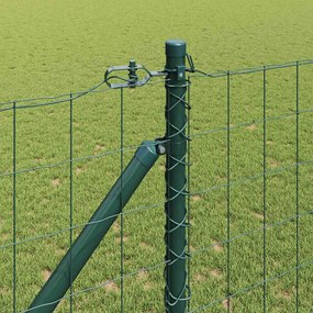 Evropský plot se hroty 10 x 1,2 m Ocel potažená PVC Zelená 3350564