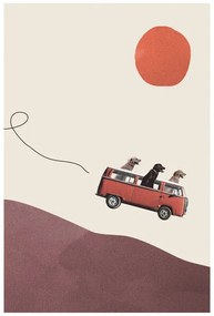 Plakát, Obraz - Maarten Léon - Adventure gang