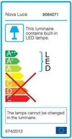 Nástěnné LED svítidlo NOVA LUCE CRONUS 10W 3000K 9084071
