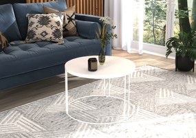 ADRK Furniture Konferenční stolek NOEL CT-NOE-W-W