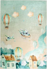 Bellatex Kobereček dětský Modrá,Šedá 100x150 cm
