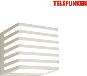 TF 321904TF TELEFUNKEN LED venkovní nástěnné svítidlo, voděodolné a prachotěsné, kostka, světlešedá - BRILONER