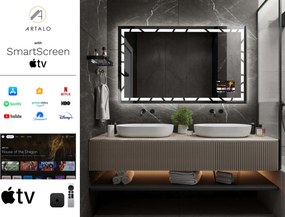 Zrcadlo do koupelny s LED osvětlením M21