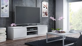 Televizní stolek MALWA 120 bílá
