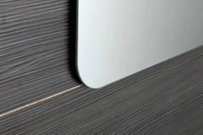 Sapho Sapho, ISHAPE Zrcadlo 1200x600mm, zaoblené rohy, bez uchycení, AG612