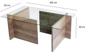 Konferenční stolek Elizei (ořech). 1089520