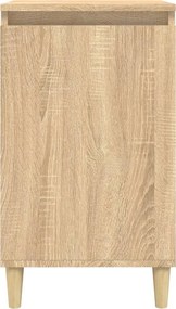 vidaXL Noční stolky 2 ks 40 x 35 x 70 cm kompozitní dřevo [819635] Barva: dub sonoma