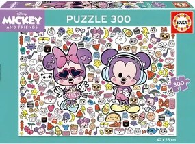 EDUCA Puzzle Mickey a přátelé / 300 dílků