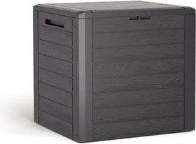 PROSPERPLAST WOODEBOX hnědý 140L / Zahradní box