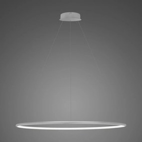 LED závěsné světlo Ring No.1 Φ100cm silver 4000K