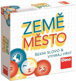 DINO Hra Země město cestovní Řekni slovo a vyhraj hru! *SPOLEČENSKÉ HRY* dn622456