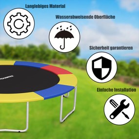 Costway Matrace na trampolíně 427 cm x 427 cm x 10 cm trampolína cvičení fitness
