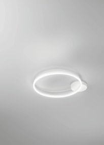 Fabas 3508-61-102  Giotto, kruhové svítidlo pro přisazení, 36W LED 3000K, bílá, prům. 60cm