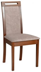 dřevěná čalouněná jídelní židle z masivu Roma 6 drewmi