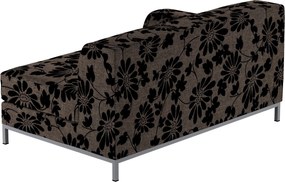 Potah na pohovku IKEA , levé provedení Kramfors 2-místná barva hnědá látka pletený vzor, vzorované