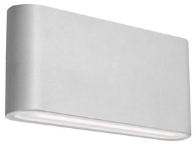 LED2 - LED Venkovní nástěnné svítidlo FLAT 2xLED/5W/230V IP65