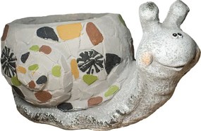 Květináč Šnek 36 × 22 × 20 cm