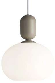 NORDLUX Závěsné moderní osvětlení NOTTI, 1xE27, 40W, šedé 2011003010