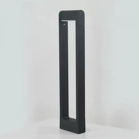 Venkovní stojací lampa Frame šedá