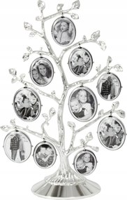 Zilverstad Fotorámeček family tree, 10 fotek, lesklý