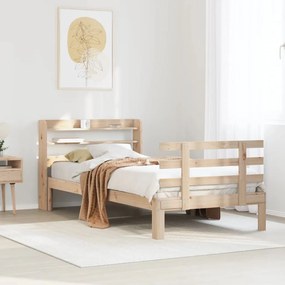 Rám postele s čelem 75 x 190 cm masivní borovice 3306837