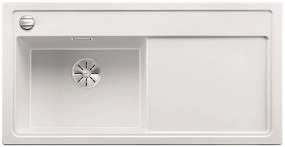 Granitový dřez Blanco ZENAR XL 6 S InFino bílá dřez vlevo s excentrem 524001