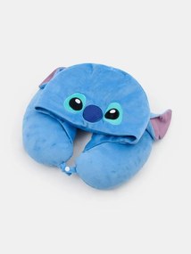 Sinsay - Cestovní polštář s kapucí Stitch - modrá