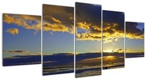 Západ slunce na moři - obraz na zeď