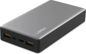 LAMAX 20000 mAh Fast Charge LM20000FC Šedá