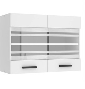Kuchyňská skříňka Belini Premium Full Version horní 80 cm bílý mat TOR SGW80/0/WT/WT/0/B1/PP