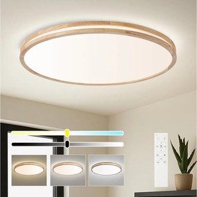 BRILAGI - LED Stmív. svítidlo MOLINA LED/128W/230V 3000-6000K dub pr. 100 cm +DO