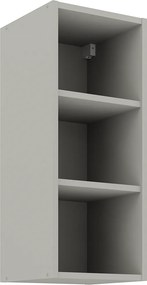 KARMEN | horní regál 30 G-72 OTW s policemi | 30 cm | světle šedá