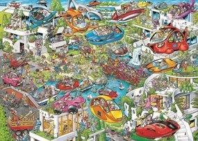 Ravensburger Ray's Comic - Budoucnost / 1000 dílků / od 14 let