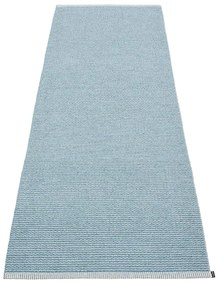 Vinylový koberec Pappelina MONO Blue Fog/Dove Blue Velikost pappelina: 85x260 cm