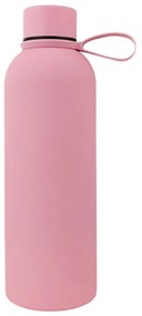 Flamenco Mystique Láhev na vodu 500 ml termoláhev nerezová ocel SOFT TOUCH světle růžová BD46R