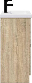 Sada koupelnového nábytku Dub sonoma 56 x 37,5 x 81 cm 3404126