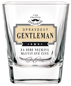 LPG Sklenice na whisky Opravdový gentleman