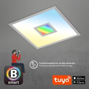 Brilo -LED RGB Stmívatelné stropní svítidlo CENTRO LED/24W/230V Wi-Fi Tuya + DO
