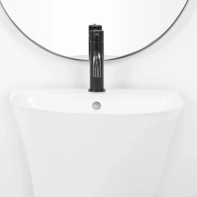 Rea Rita Slim, volně stojící umyvadlo 480x420x835mm, bílá lesklá, REA-U9901