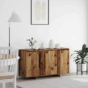 Servírovací skříň Staré dřevo 135 x 41 x 75 cm Kompozitní dřevo 3333893