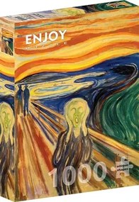 ENJOY Puzzle Edvard Munch: Výkřik / 1000 dílků / od 14 let