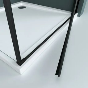 design sprchový kout RAVENA BLACK R36 75-100cm