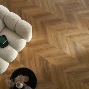 Vinylová plovoucí podlaha Afirmax Chevron 41472 Frisco Oak