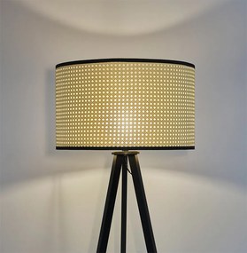 Kokoon Design Stojací lampa Triptik Barva: Přírodní/čená FL00540NABL
