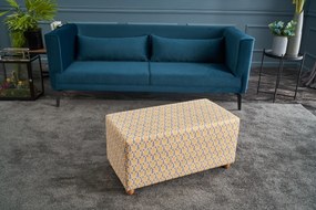 Atelier del Sofa Taburet Bianca Puf Uzun, Vícebarevná